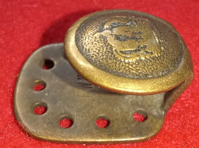 ORIGINAL WW1 GERMAN Army Uniform Belt Hook WW1 German brass belt hook ...