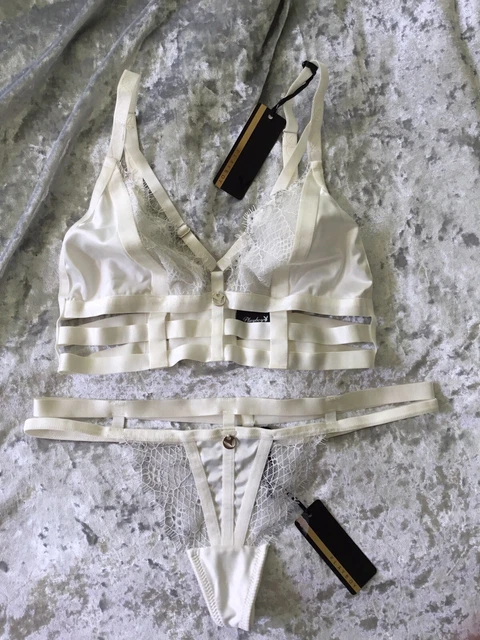 BRAS N THINGS Playboy Argentina Bralette + Mini V String New With ...