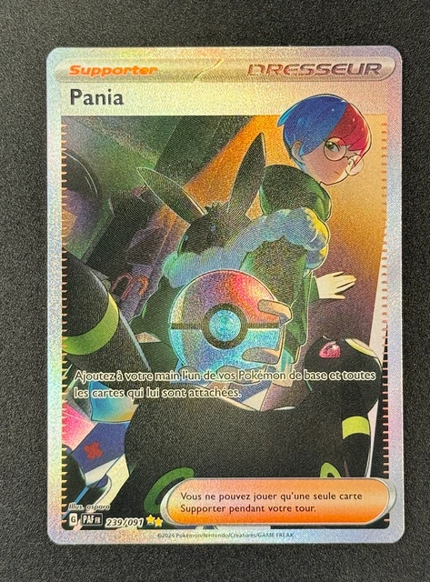 PANIA 239/091 CARTE Pokemon Destinees De Paldea Ev4.5 Near-Mint/Mint ...