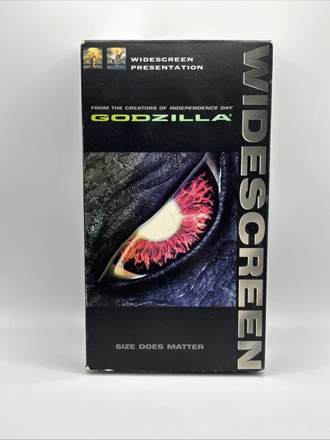 GODZILLA (VHS, 1998, Widescreen Closed Captioned) £4.45 - PicClick UK