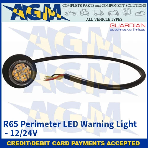 GUARDIAN AUTO LED27A CR65 Perimeter LED Warning Light 12/24v £28.19 ...