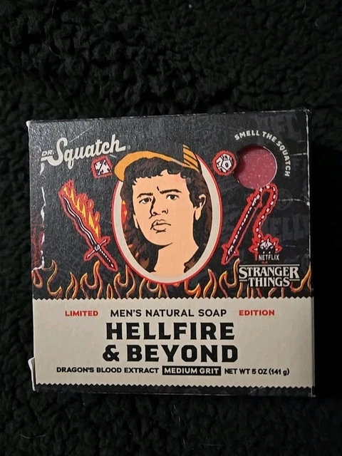 DR SQUATCH – Stranger Things – Hellfire & Beyond – Limited Edition Men ...