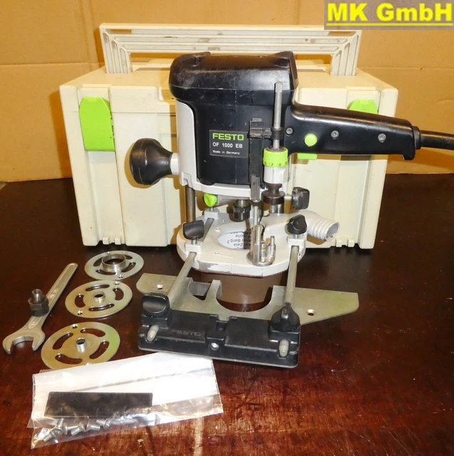 FESTOOL OF 1000 EB-plus Top Milling Machine, 900W, 10,000 - 23,000 min− ...