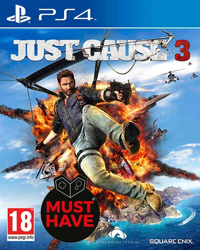 JUST CAUSE 3 Standard Edition MustHave PS4 Playstation 4 SQUARE ENIX ...