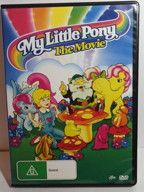 MY LITTLE PONY The Movie (DVD) Rhea Perlman, Tony Randall 1985 vintage ...