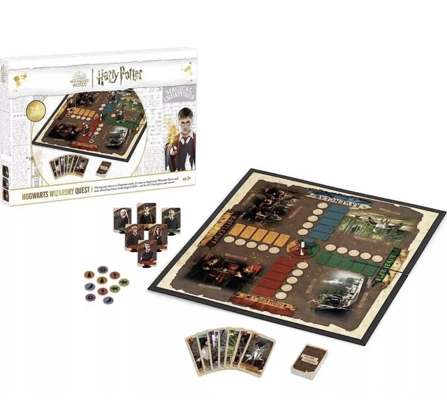 HARRY POTTER HOGWARTS Wizardry Quest Board Game New & Sealed FREE ...