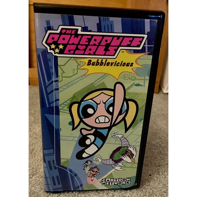 THE POWERPUFF GIRLS: Bubblevicious VHS Tape - Cartoon Network Hard ...