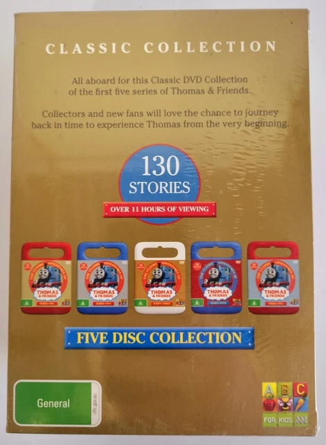 THOMAS & FRIENDS Series 1-5 Classic Collection DVD | BRAND NEW | Tank ...