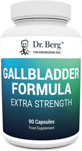 DR. BERG'S GALLBLADDER Formula Extra Strength - Promotes Digestive ...