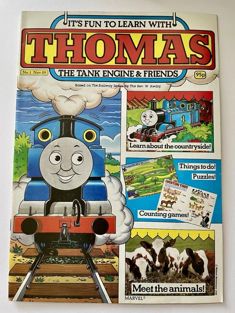 THOMAS THE TANK Engine & Friends Magazine - FIRST Issue 1 November 1989 ...