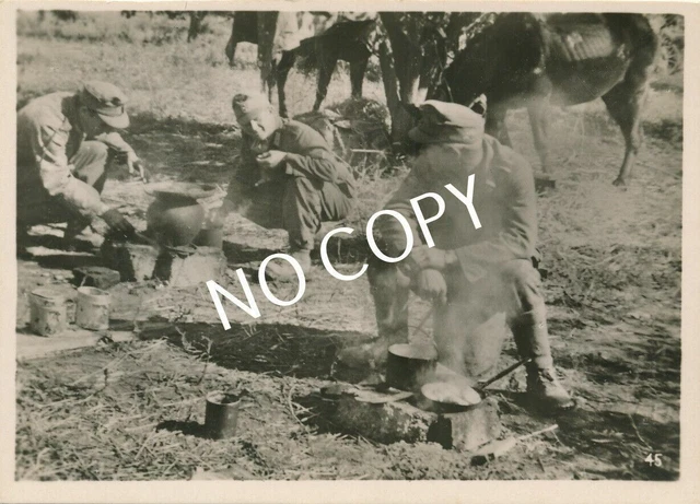 FOTO WK II Operation Edelweiß Gebirgsjäger Kaukasus Feldküche Россия H1 ...