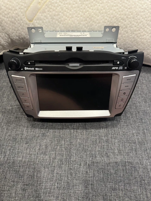 HYUNDAI IX35 STEREO Sat Nav Head Unit Mk1 El 2010-2013 96560-2Y500Tan £ ...