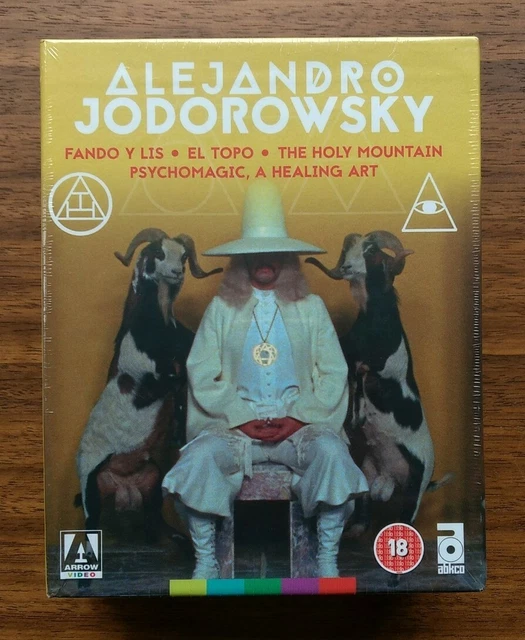 ALEJANDRO JODOROWSKY COLLECTION Blu-Ray 1st Pressing With Book New ...