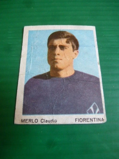 FIGURINA CALCIATORI FERRERO 1965-66 Merlo (Fiorentina)!! Ottima! EUR 1 ...