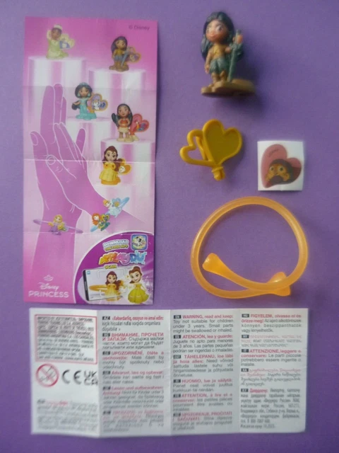 KINDER SURPRISE 2024 I Love Disney princess , Raya VQ335 + BPZ + EAC 10 ...