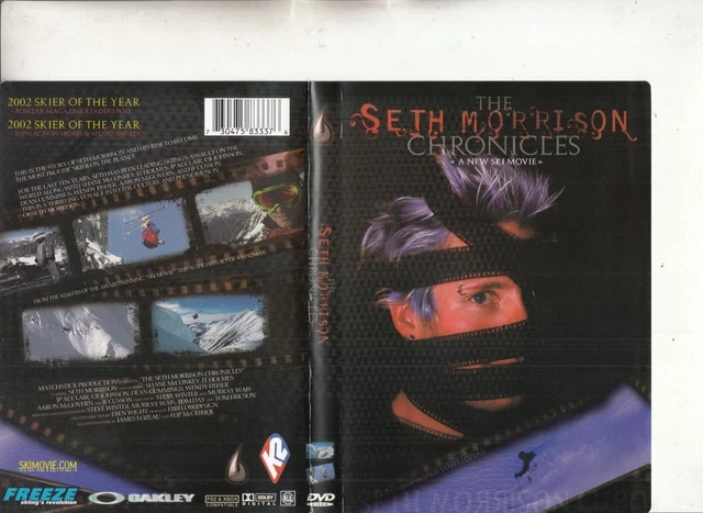 THE SETH MORRISON Chronicles-2003-A Ski Movie-Skiing-DVD $75.00 ...