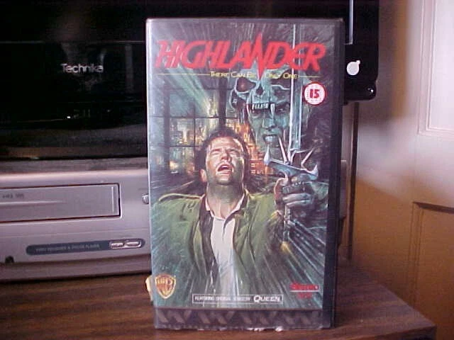 HIGHLANDER THERE CAN Be Only One VHS Video, Pal 1986 Cert 15 - Cannon ... HIGHLANDER THERE CAN Be Only One VHS Video, Pal 1986 Cert 15 - Cannon ...