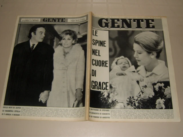 GENTE 1965/12=STEPHANIE DE Monaco Grace Kelly Cover Magazine=Friedrich ...