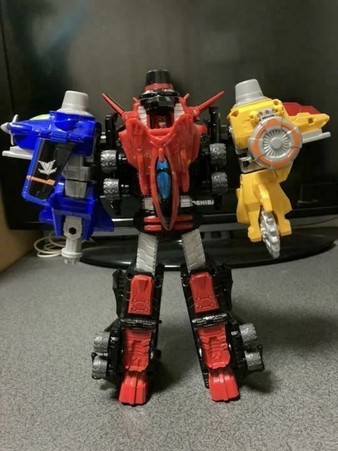 POWER RANGERS LUPINRANGER VS Patoranger DX Lupin Kaiser Set Megazord ...