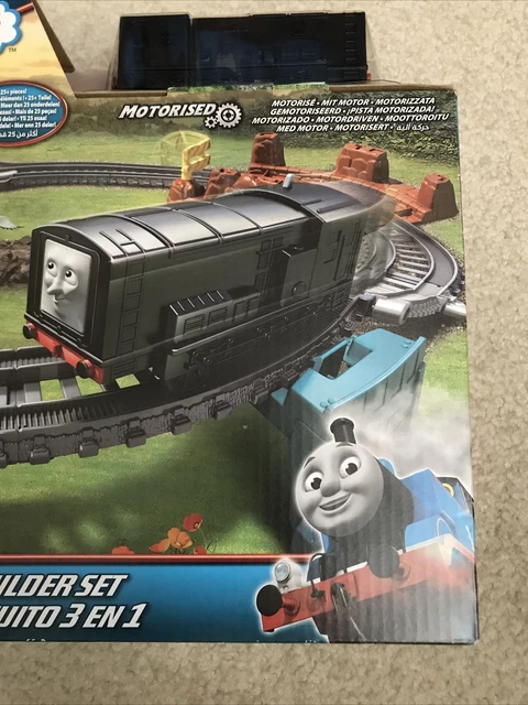 THOMAS TOY TRAIN TrackMaster Motorized Railway 3 in 1 Builder Set 25 ...