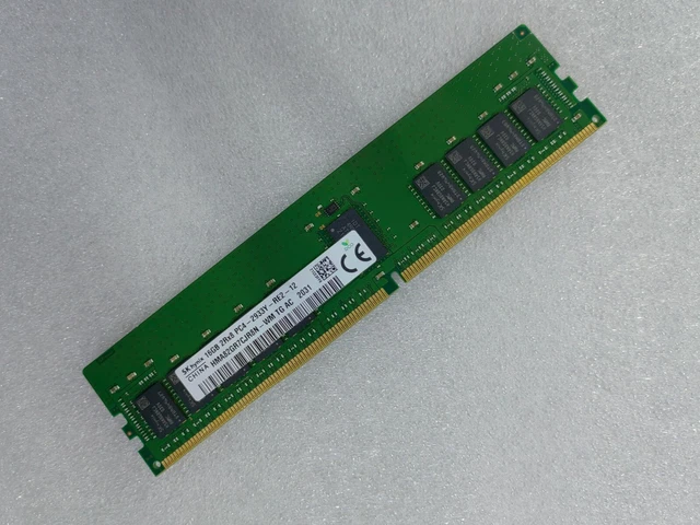 SK HYNIX 16GB DDR4 2933MHz Server RAM RDIMM 2Rx8 PC4-2933Y-RE2 ...