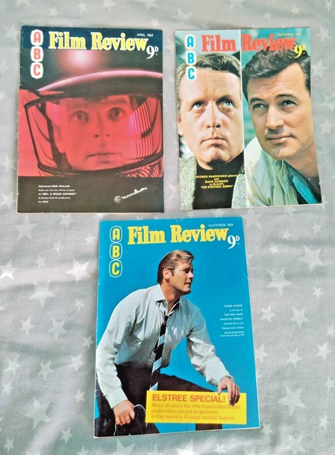 ABC FILM REVIEW Magazines 1969 April November December £1.75 - PicClick UK