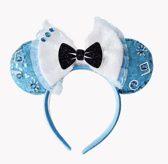 DISNEY INSPIRED ALICE in Wonderland Mickey Mouse Ears Headband £5.99 ...
