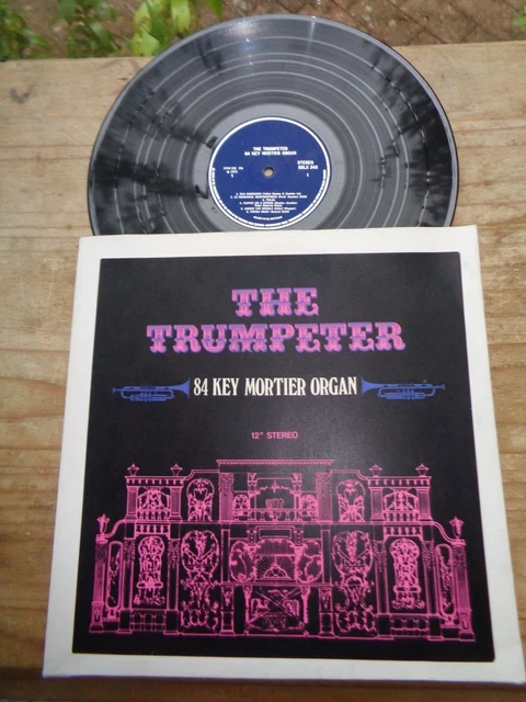 84 KEY MORTIER Organ "The Trumpeter" Rare 1970 Private Press Lp Ex-S ...