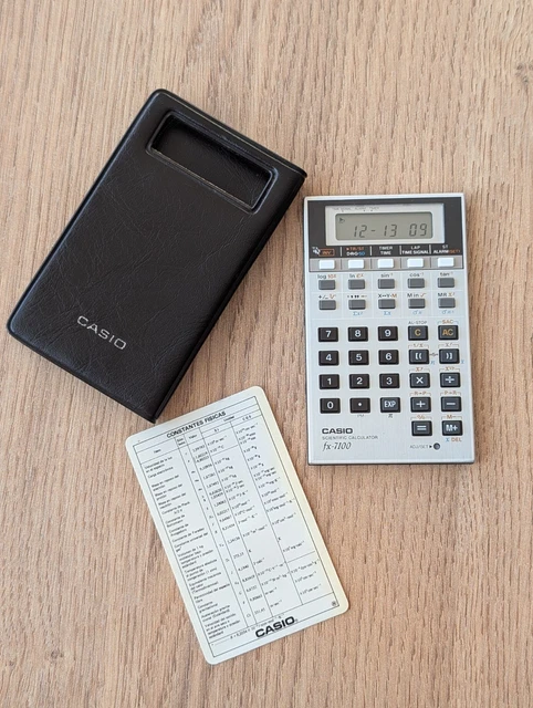 VINTAGE RARE CASIO fx-7100 Tiny Scientific Calculator🧮 $103.03 ...