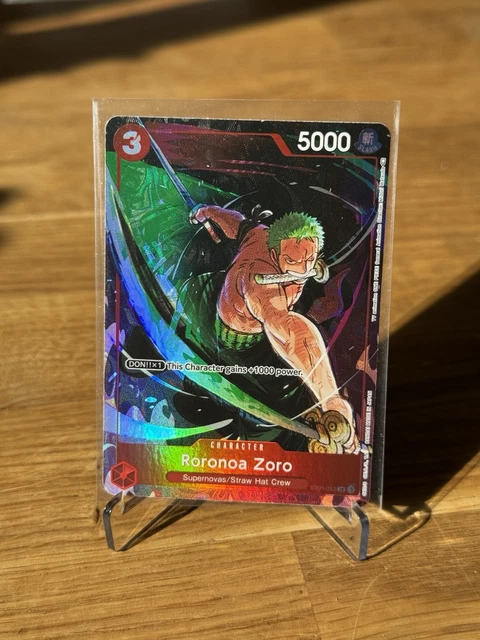 ONE PIECE CARD Game Roronoa Zoro ST01-013 Gift Collection 2023 Promo ...