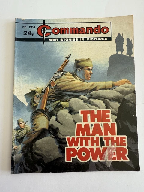 COMMANDO COMIC WAR STORIES IN PICTURES 1983 No.1984 “THE MAN WITH THE ...