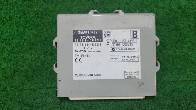 TOYOTA PRADO ECU 150 Series, Smart Key Module (Mounted Behind Glove Box ...