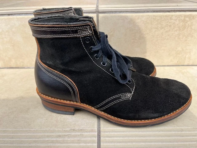 USED VISVIM LAFAYETTE Boots Folk Veg-Suede Engineer Boots Mens Size 10. ...