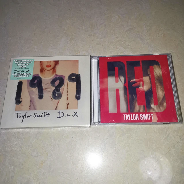 TAYLOR SWIFT 1989 And Red Deluxe Collector's Edition Music CD + 13 ...