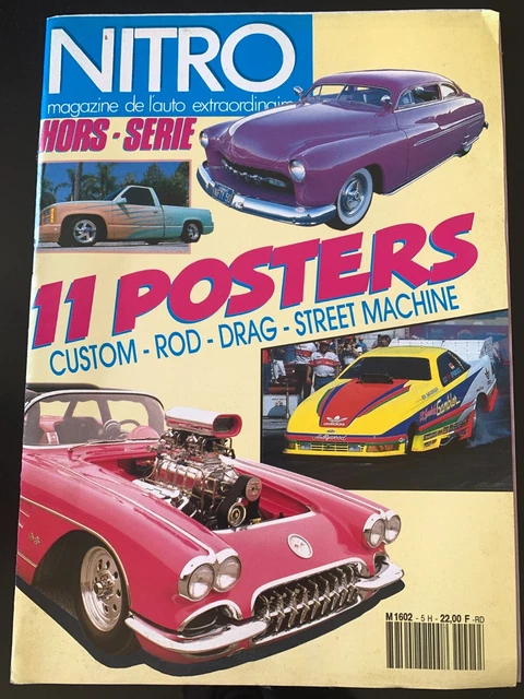 NITRO N°5 HORS-SÉRIE avec 11 posters Custom - ROD -Drag - Street ...