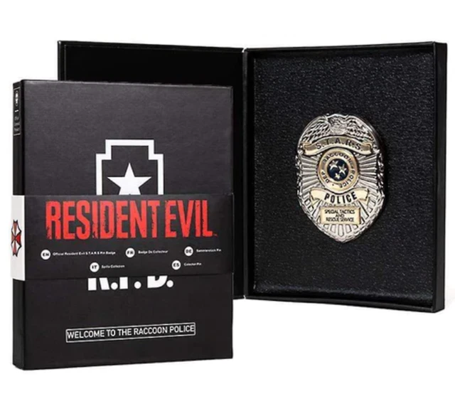 INSIGNE DE POLICE Resident Evil Racoon City RPD STARS RARE édition ...
