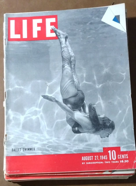 LIFE AQUATIC BALLET & WW2 Iconic Photo Times Square Sailor Nurse August ...