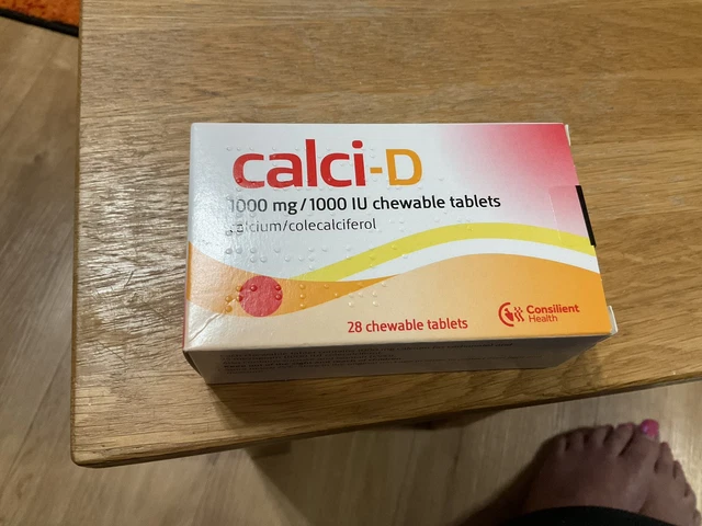 CALCI D CALCIUM Chewable Tablets £5.91 - PicClick UK