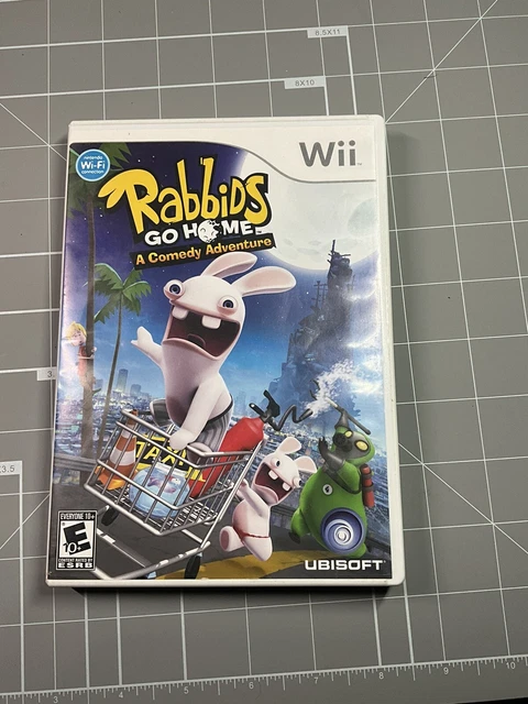 RABBIDS GO HOME (Nintendo Wii, 2009) BOX ONLY £1.84 - PicClick UK