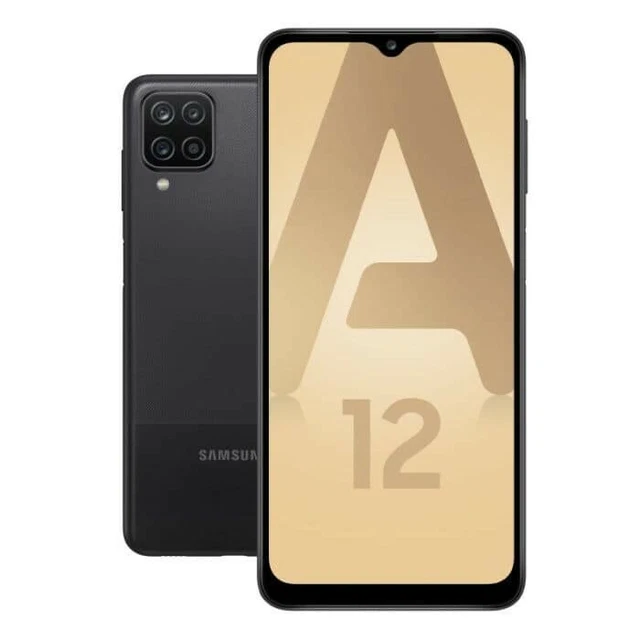 SAMSUNG GALAXY A12 SM-A125F/DSN - 64GB - Black (Unlocked) (Dual SIM) £ ...