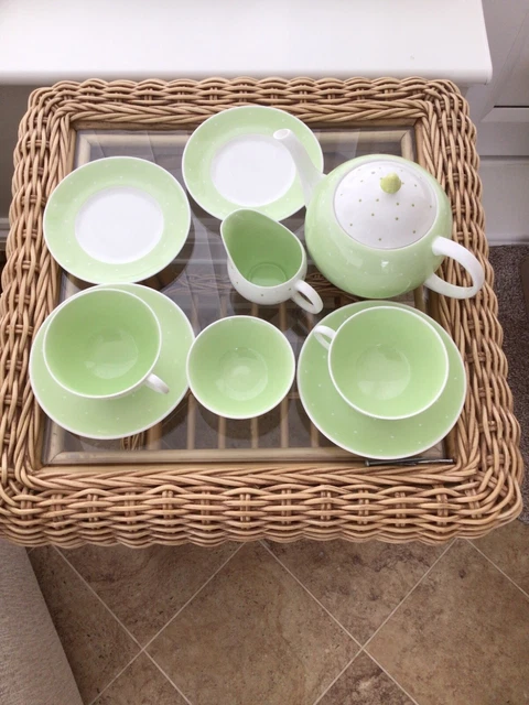 SUZIE COOPER BONE china Tea for two set £50.00 - PicClick UK