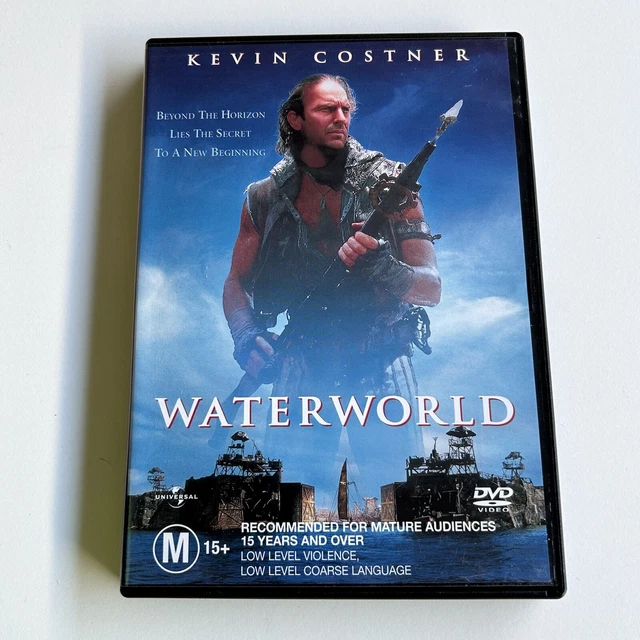 WATERWORLD DVD 1995 Post Apocalyptic Film Kevin Costner VGC Reg 2+4 ...