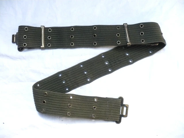 VINTAGE, DUTCH ARMY, 37 Pat Style, Webbing Belt, 38" Waist. £5.44 ...