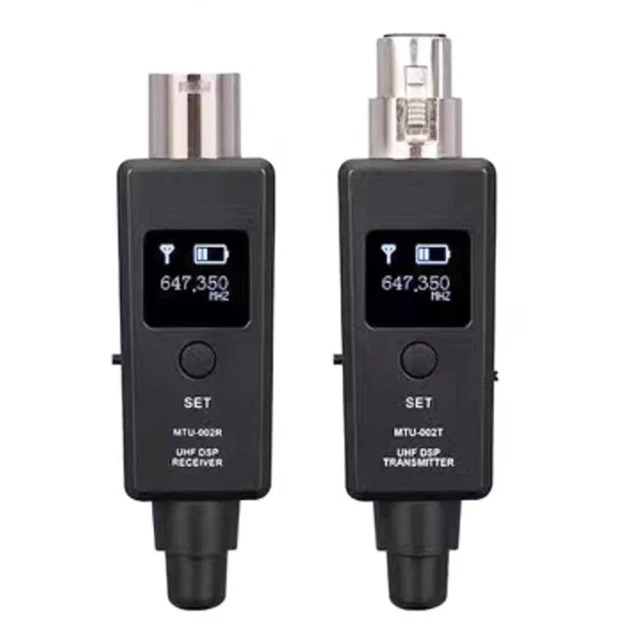 6-CHANNEL RECHARGEABLE SPEARKER Wireless Microphone System Transmitter ...