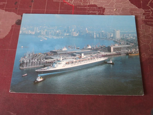 CUNARD QE2 QUEEN Elizabeth 2. Postcard, £2.19 - PicClick UK