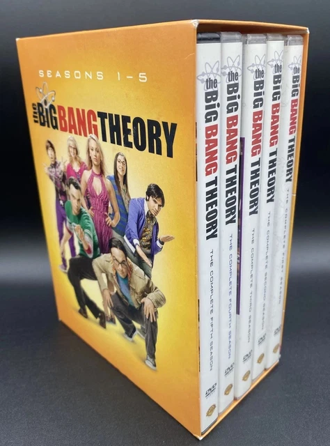 BIG BANG THEORY TV Series Complete Seasons 1-5 DVD Box Set £12.89 ...