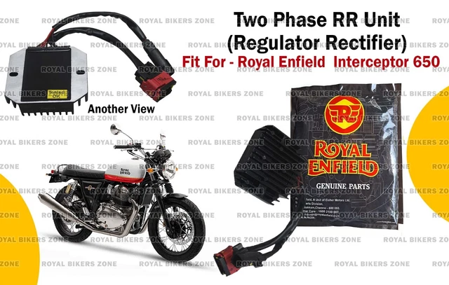 ROYAL ENFIELD INTERCEPTOR-650CC "RR Unit" Two Phase EUR 62,74 - PicClick FR