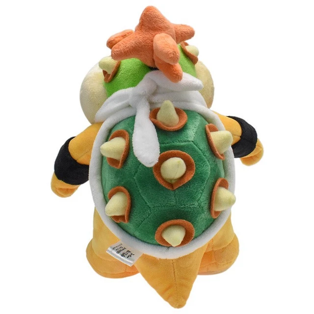 SUPER MARIO BROS Bowser Jr. Koopa Plush Doll Stuffed Animal Plushie Toy ...