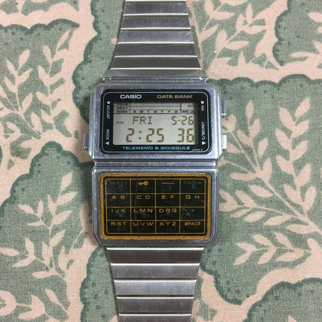 CASIO DATA BANK Calculator Watch - DBC-600 EUR 42,40 - PicClick FR