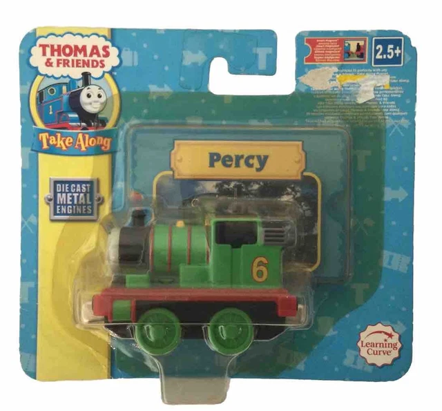 THOMAS & FRIENDS Take Along Die Cast PERCY THE SMALL ENGINE New Carded ...